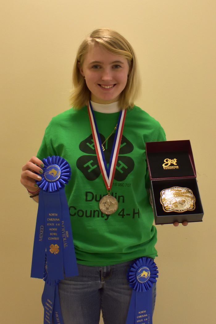2018 NC State 4-H Horsebowl Contest Results - Equine Husbandry