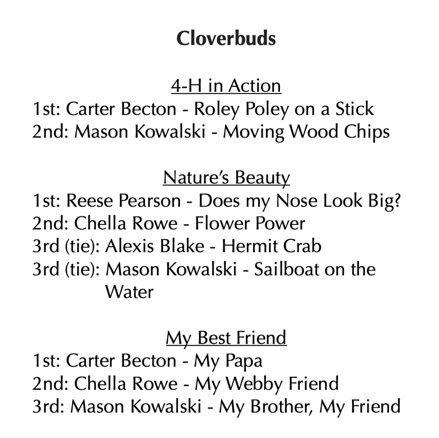 2021 Carteret County 4-H Photography Contest Winners Announced ...