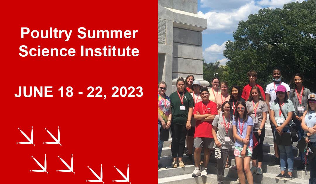 Poultry Summer Science Institute 2023 - Poultry 4-H & Youth | NC State ...