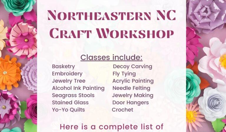 Northeastern NC Craft Workshop - Pitt County Center | N.C. Cooperative ...