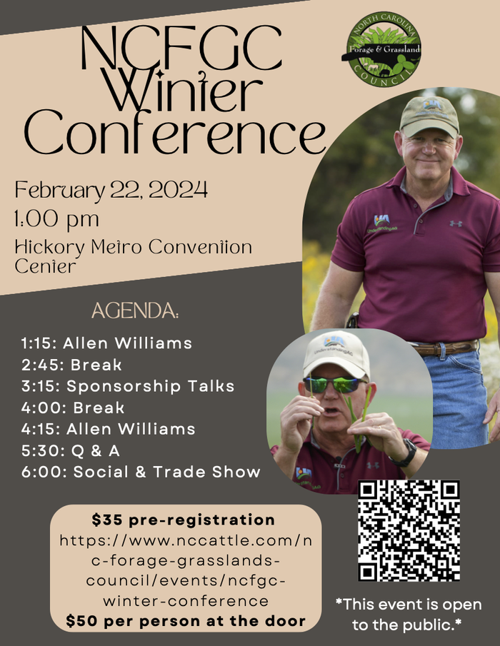 NC Forage and Grassland Council Winter Conference - Haywood County ...