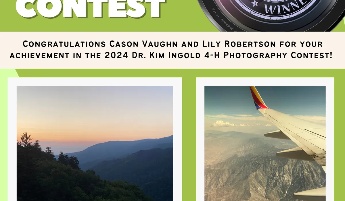 Swain Winners in the 2024 Dr. Kim Ingold NC 4-H Photo Contest - Swain ...
