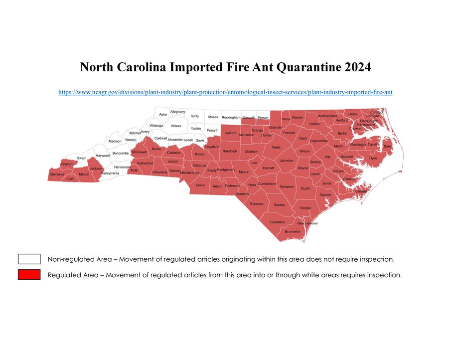Moving Hay From Fire Ant Quarantine Areas (Helene Recovery) - NC ...