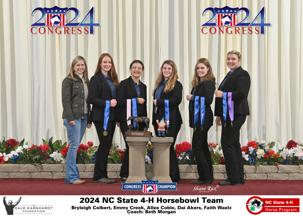 NC 4-H'ers Wrap Up Successful Fall Season - Equine Husbandry | NC State ...