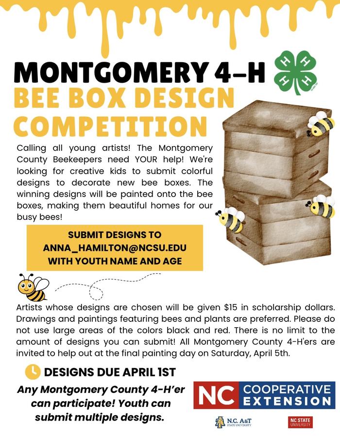 Bee Box Design Competition and Free Painting Workshop - Montgomery ...
