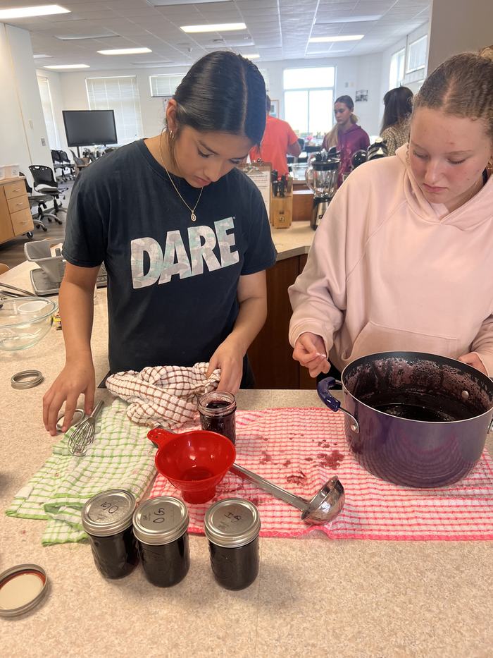 Berry Good Times: Jelly Making With Clay County High - Clay County ...