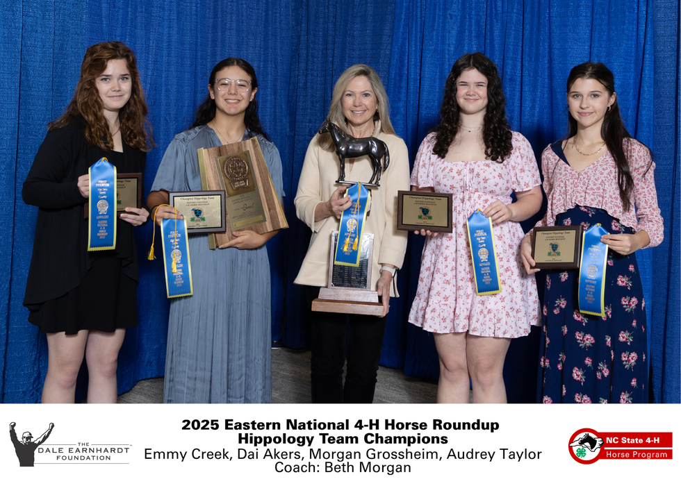 North Carolina 4-H Teams Excel at 2025 Eastern National Horse Roundup ...