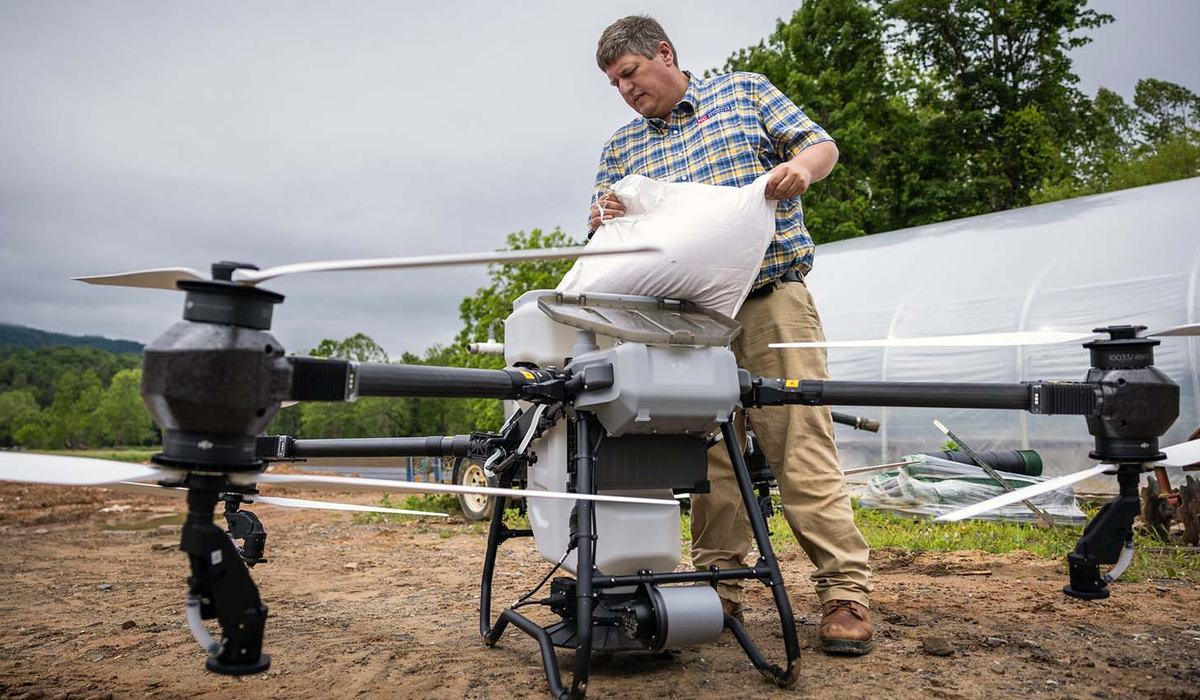 Help From Above: NC State Extension Puts Drones to Work for Farms - NC ...