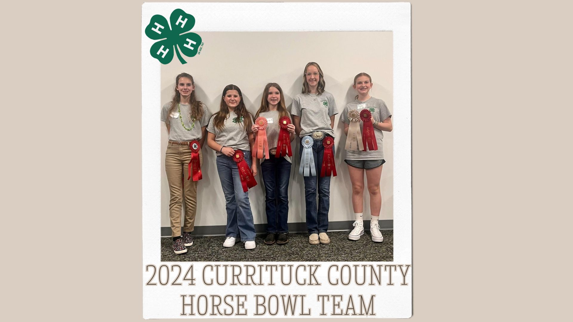 Currituck Places Well at District and State Horse Bowl - Currituck ...